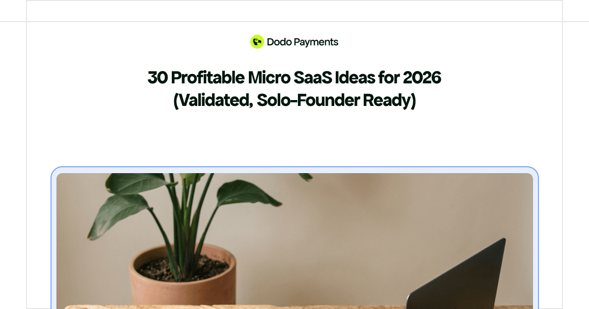 30 Profitable Micro SaaS Ideas for 2026 (Validated, Solo-Founder Ready ...